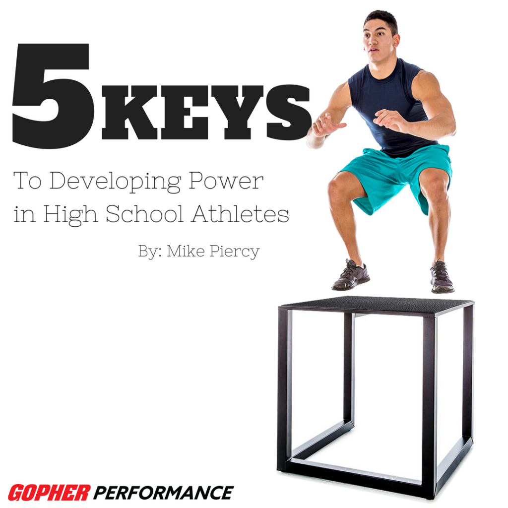 5 Keys to Developing Power in High School Athletes
