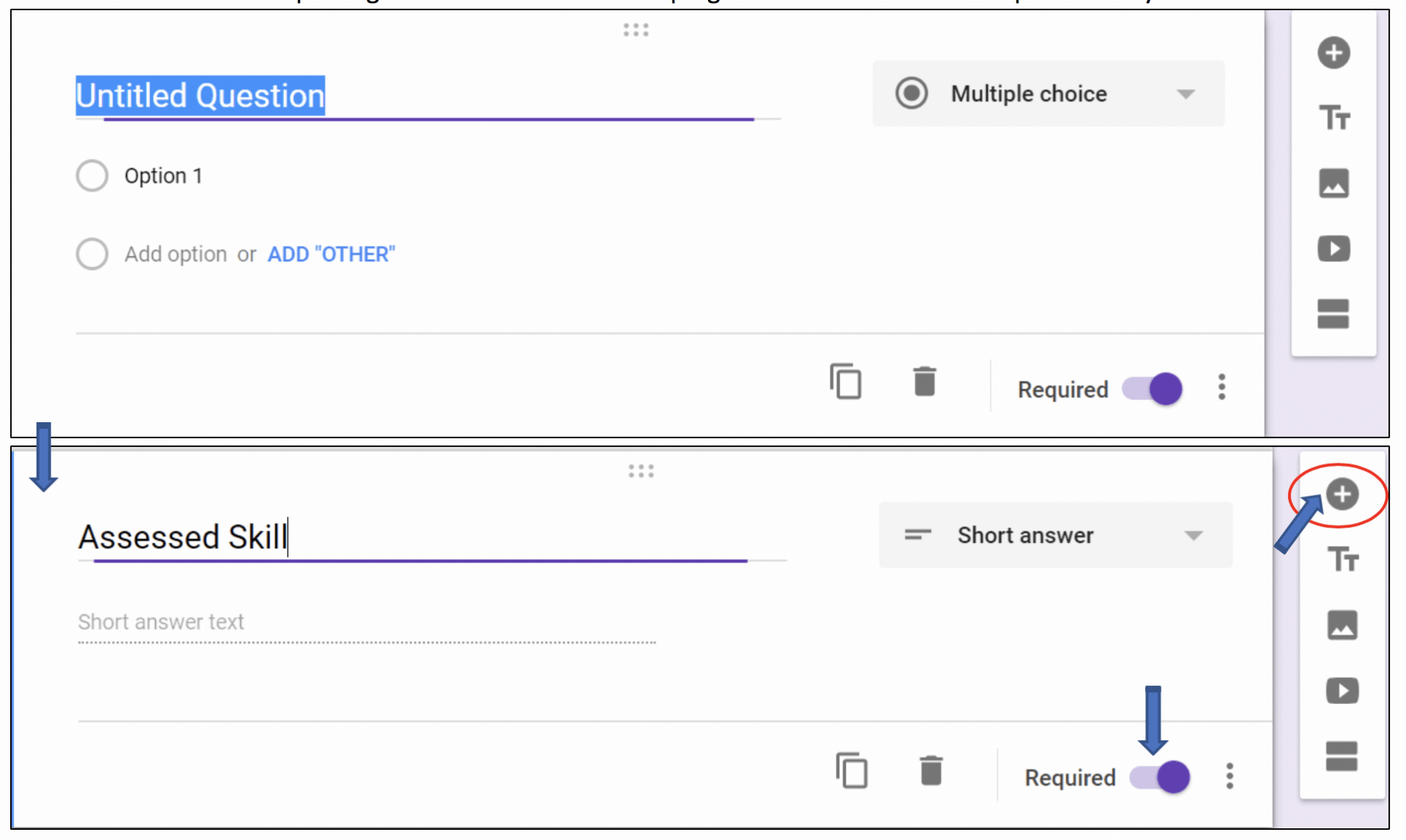 Using Google Forms for Physical Education Skill Assessment