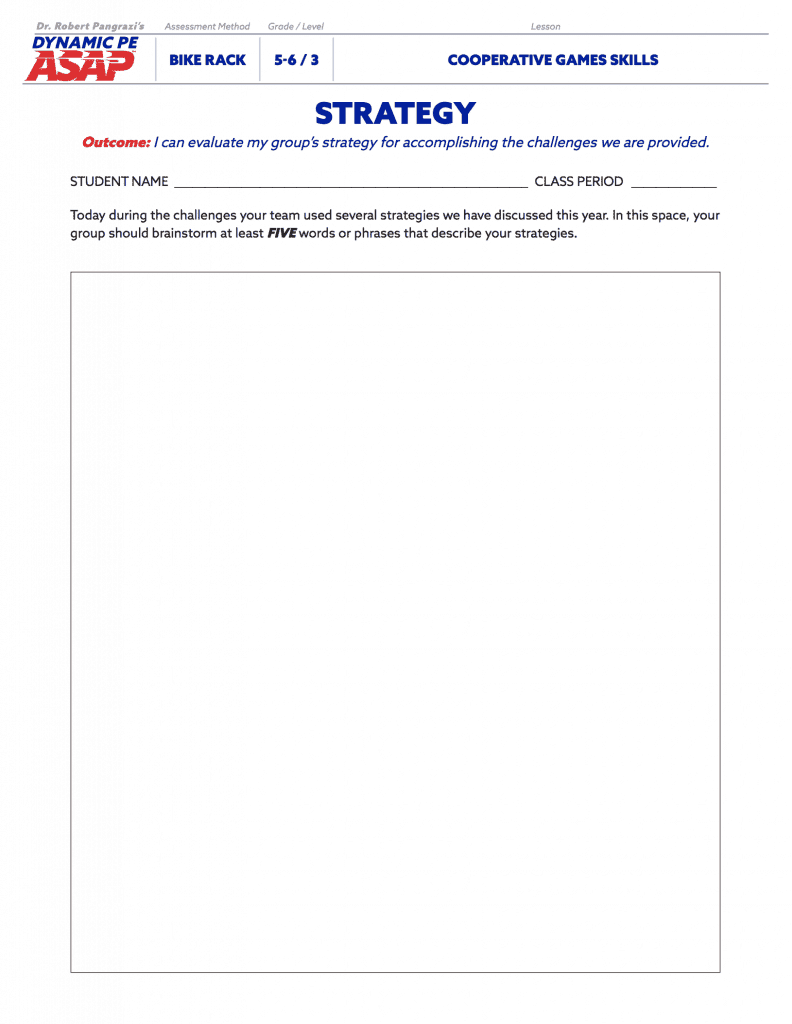 Formative Assessment Examples with Dynamic PE ASAP | PE Blog