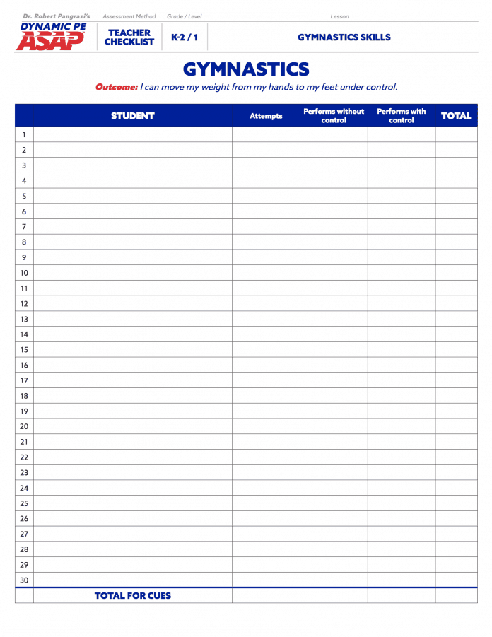 Formative Assessment Examples with Dynamic PE ASAP | PE Blog