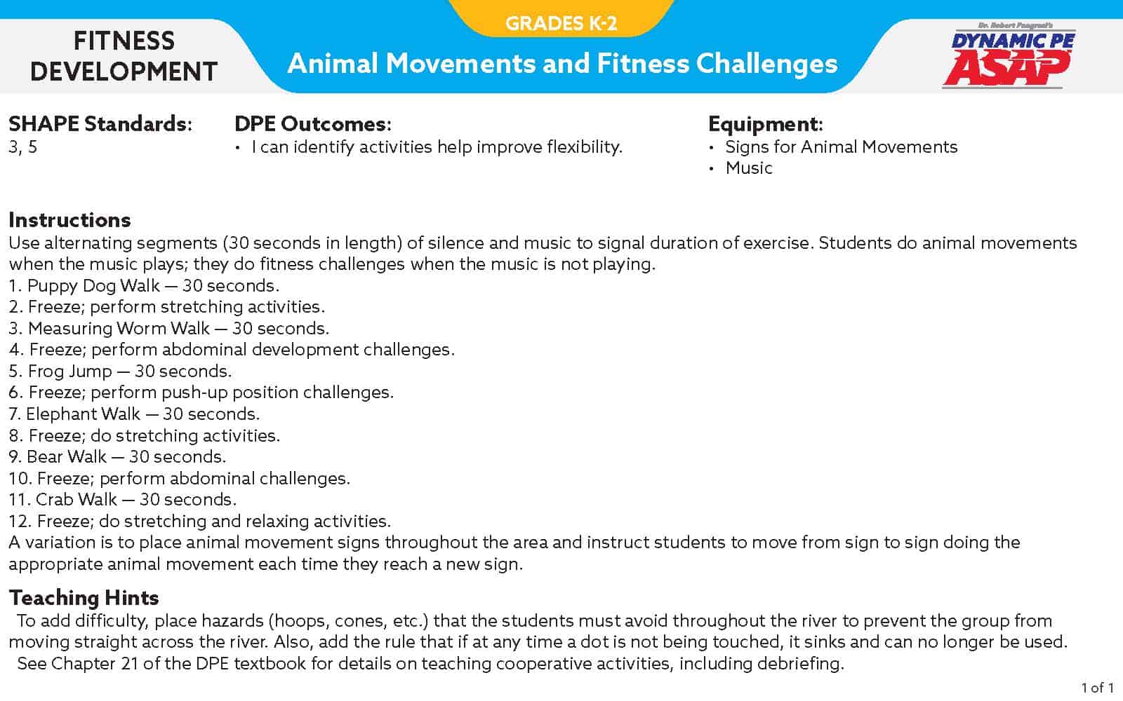 Five Benefits to Starting the School Year with Dynamic PE ASAP
