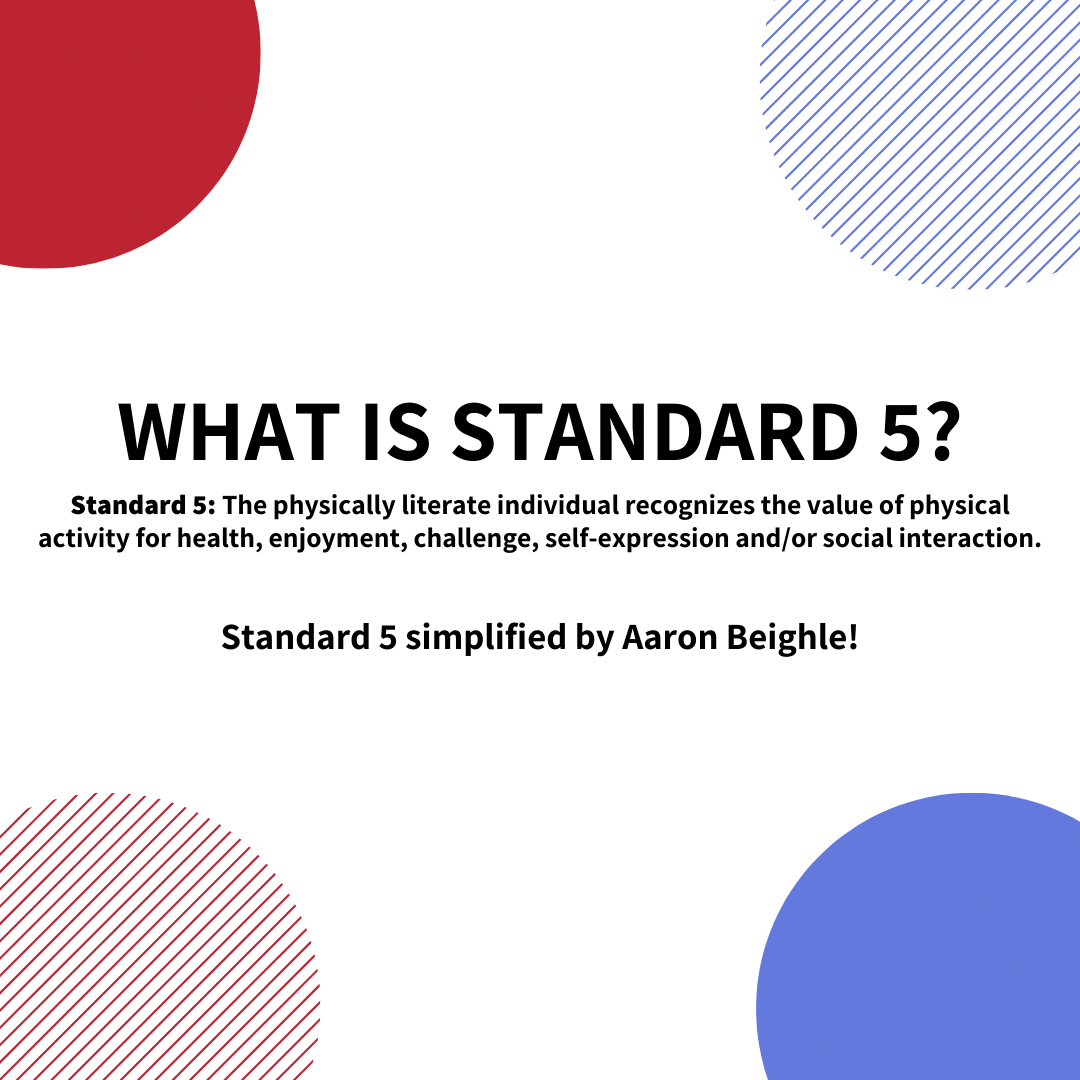 Standard 5 Assessments Made Easy