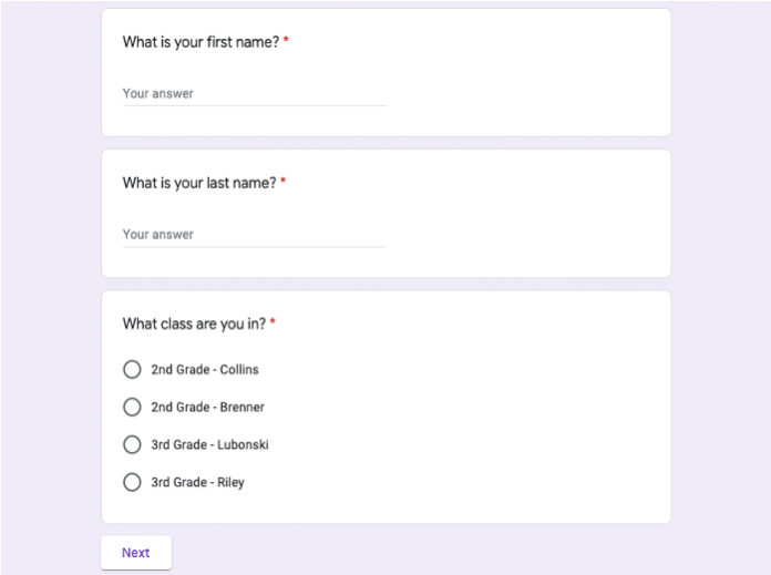 3 Tips for Using Google Forms for At-Home PE