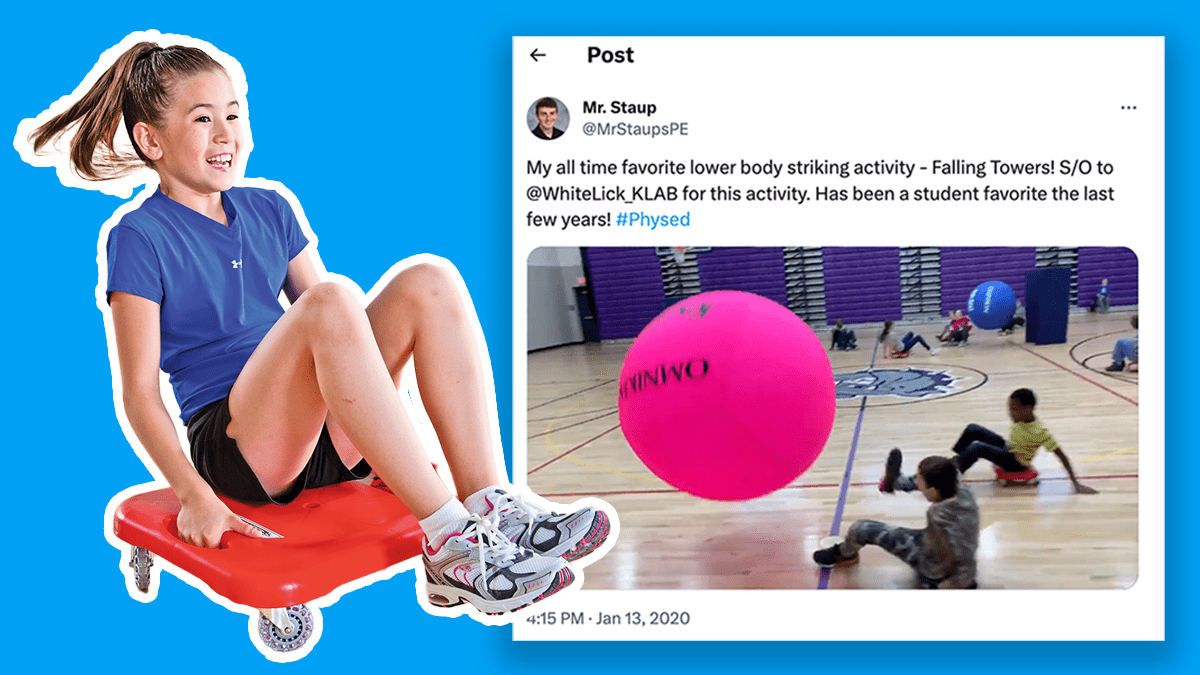 Top 10 Scooter Team Games for PE Classes from Social Media